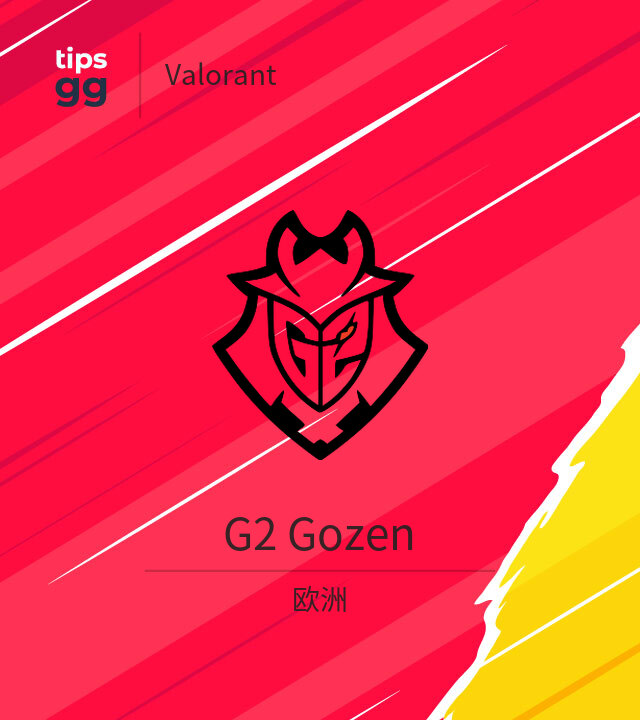 G2 Gozen Valorant队来自欧洲 | Tips.GG