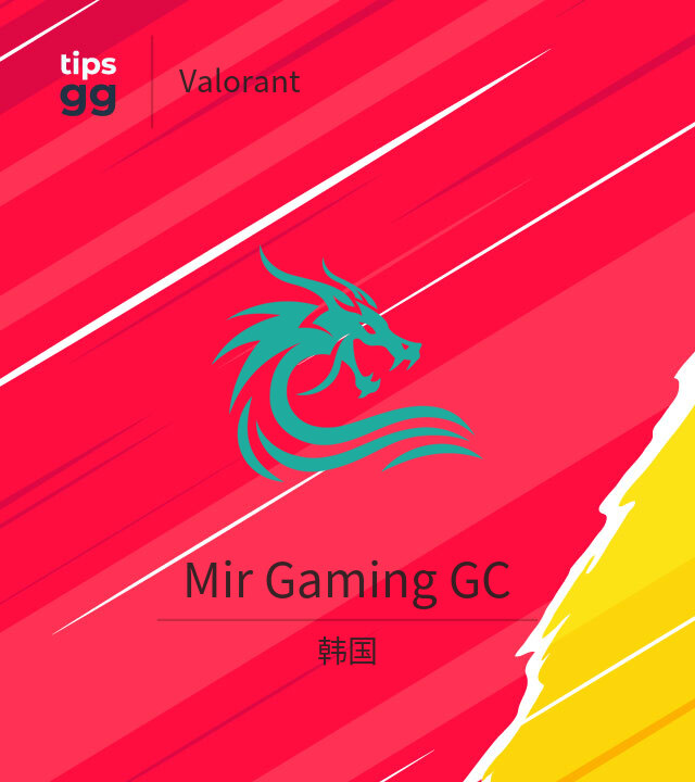 Mir Gaming GC Valorant队来自韩国 | Tips.GG