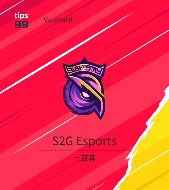 S2G Esports Valorant队来自土耳其 | Tips.GG