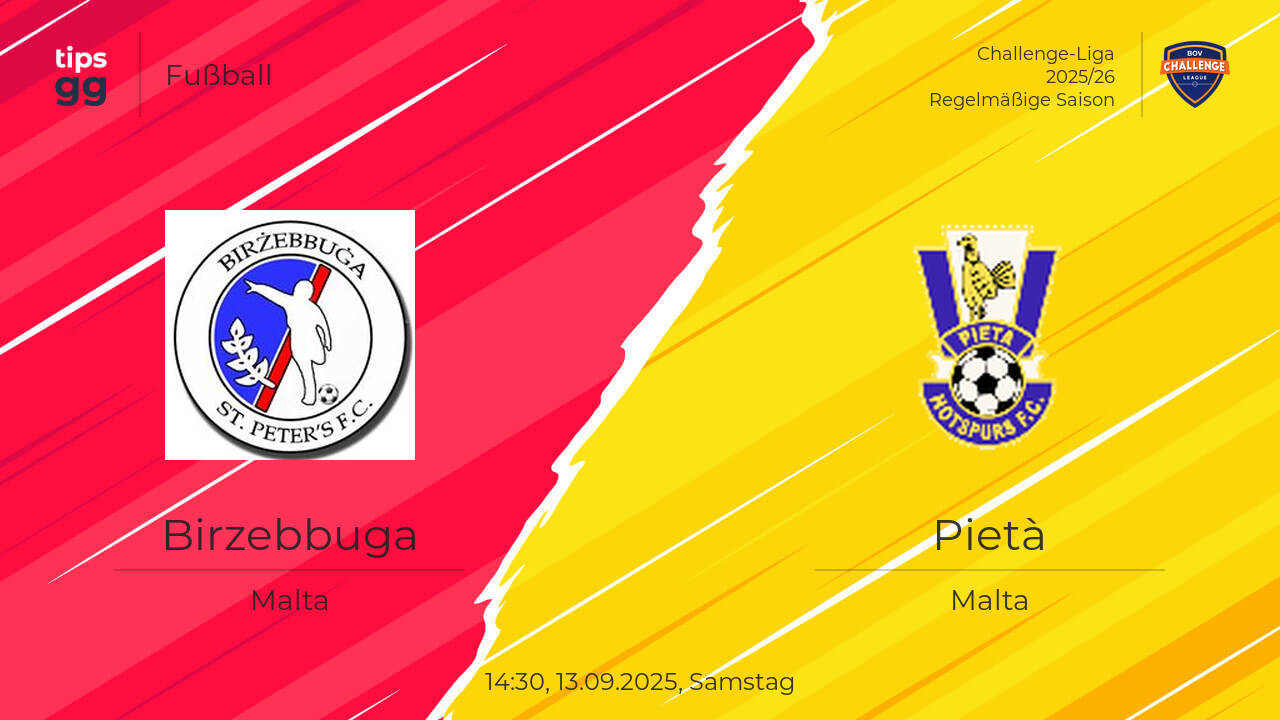 Birzebbuga – Pietà Live-Ergebnis 13.09.2025 - heute Spielergebnisse ...