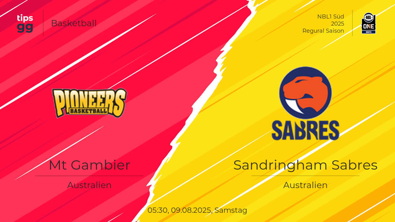 Mt Gambier gegen Sandringham Sabres am 09.08.2025 – Wett Tipps ...
