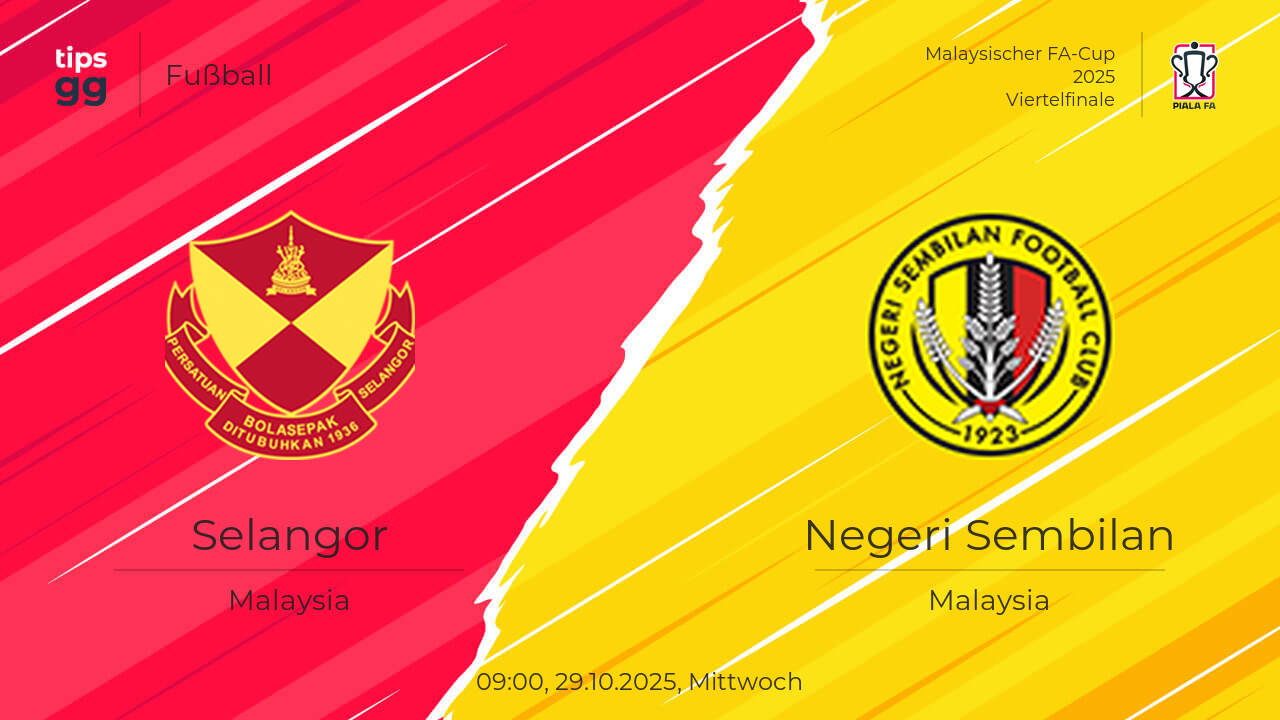 Selangor – Negeri Sembilan am 29.10.2025 – Live-Streams und ...