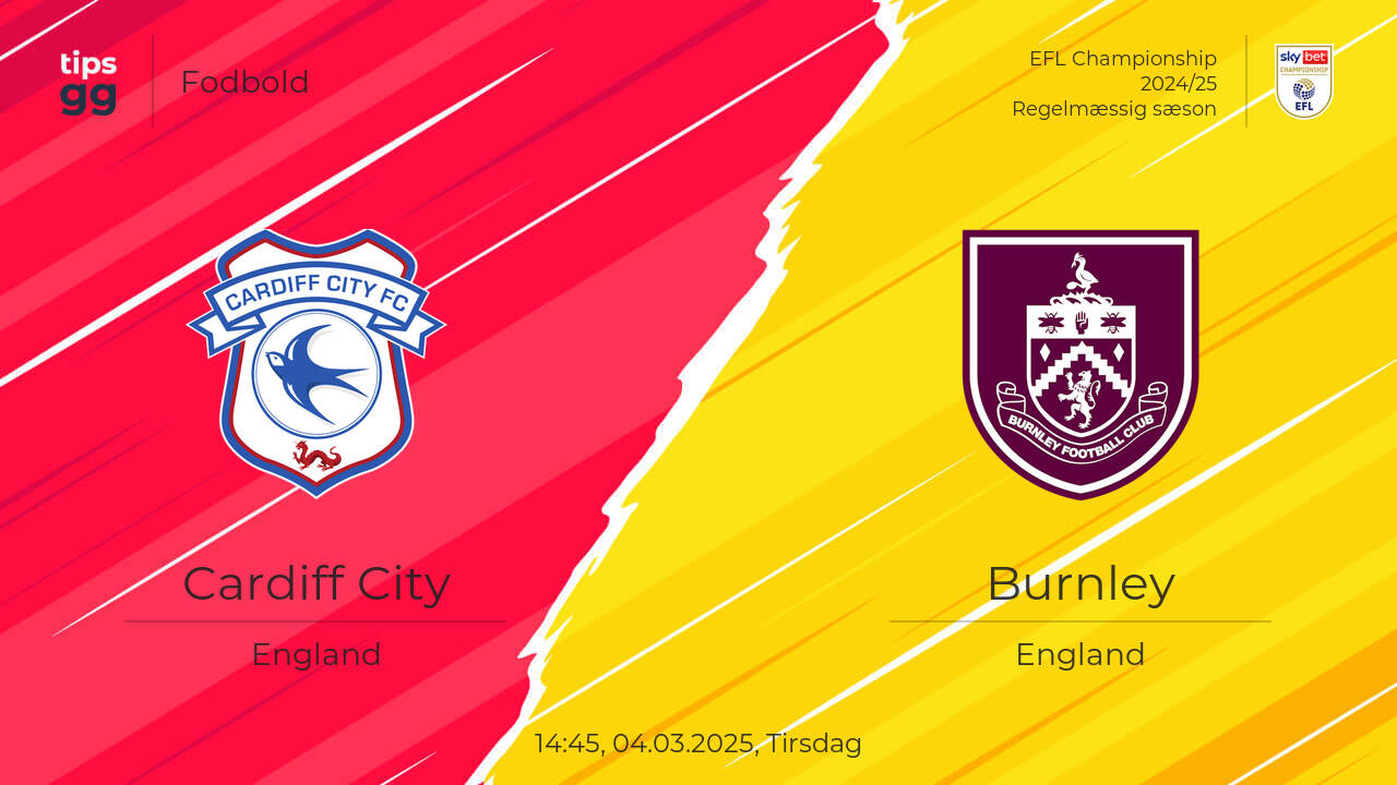 Cardiff City vs Burnley forudsigelse: 4. marts 2025, EFL Championship ...
