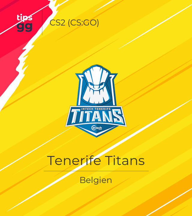 Tenerife Titans kampprogram - CS2 (CS:GO)-hold fra Belgien | Tips.GG