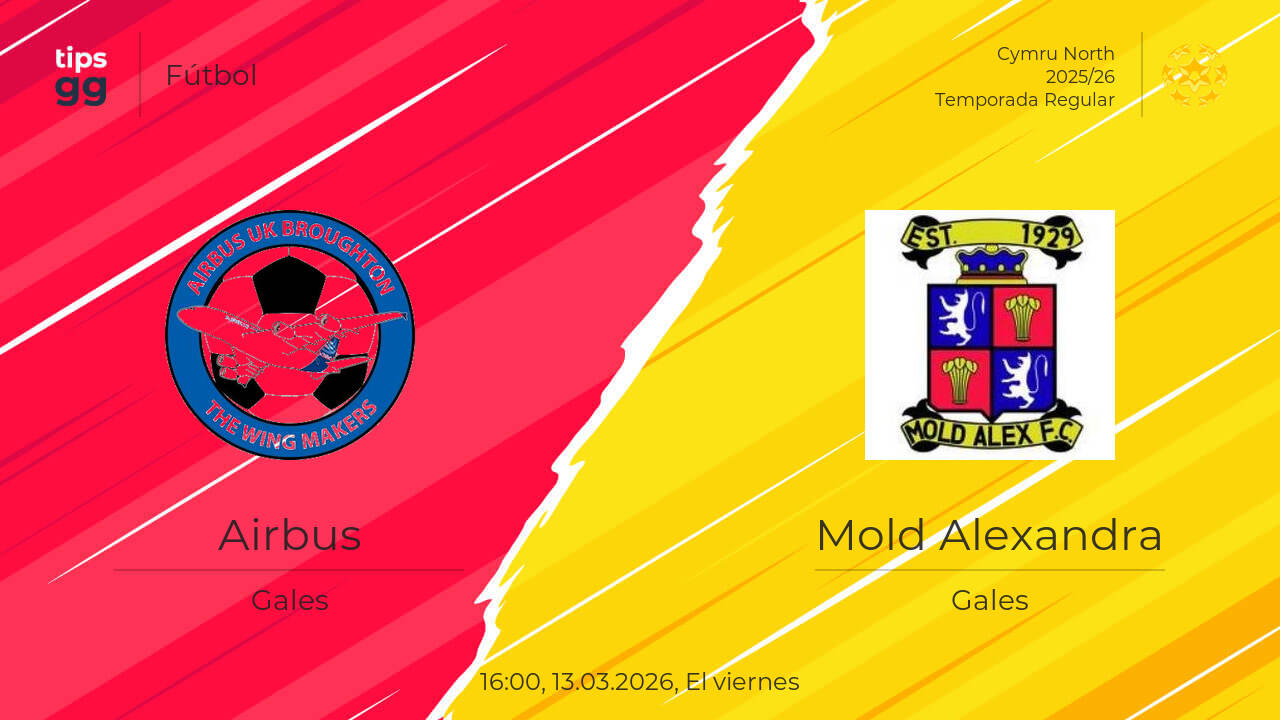 Ver Airbus vs Mold Alexandra el 13.03.2026 – Transmisiones en vivo ...