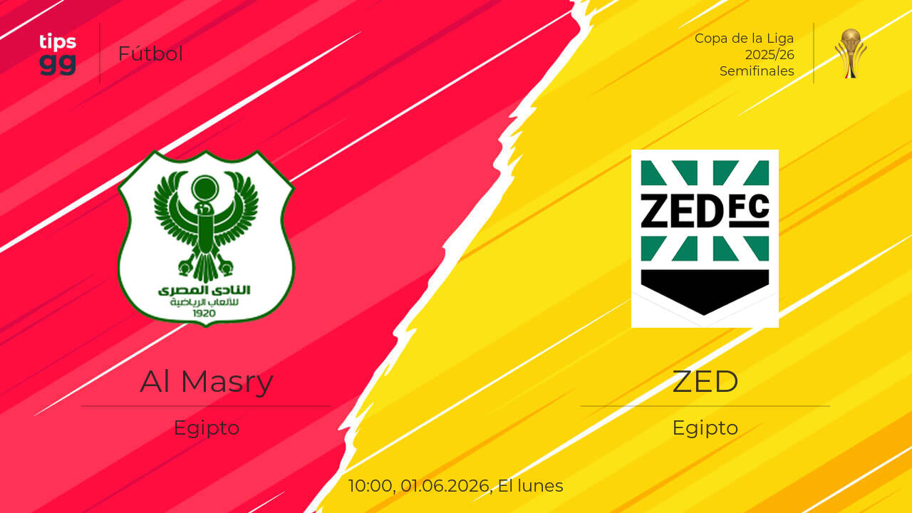 Al Masry – ZED marcador en vivo 01.06.2026 - resultados partido de hoy ...