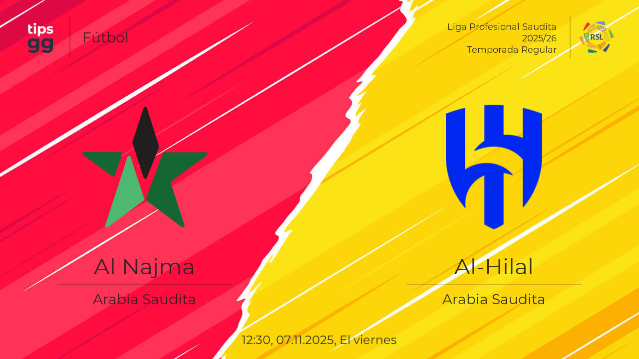 Al Najma vs Al-Hilal Pronóstico el 07.11.2025 | Fútbol | Tips.GG