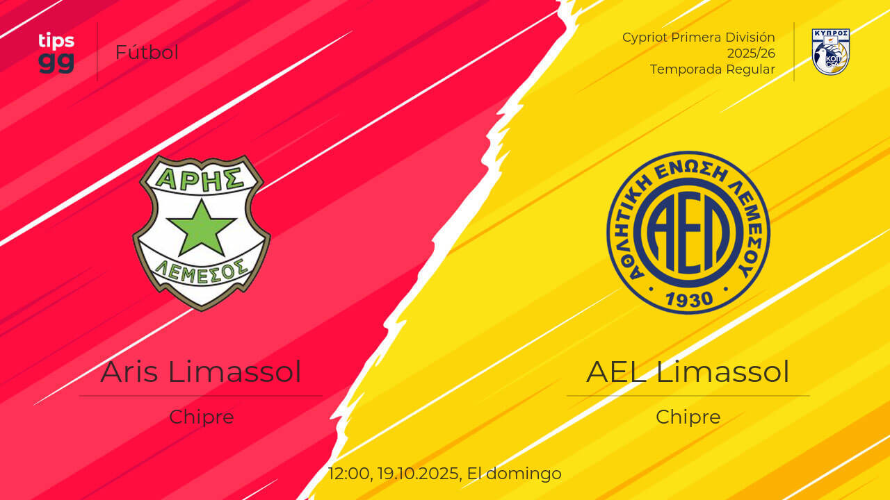Aris Limassol – AEL Limassol marcador en vivo 19.10.2025 - resultados ...