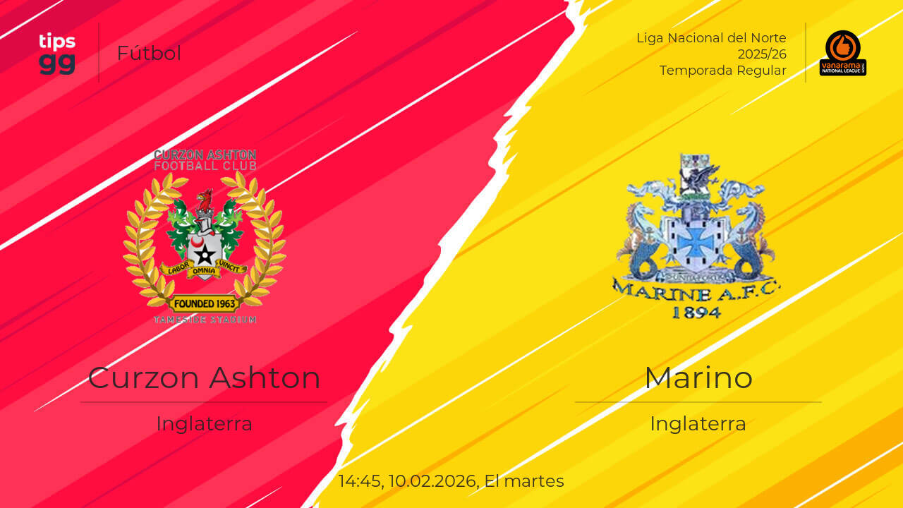 Curzon Ashton – Marino marcador en vivo 10.02.2026 - resultados partido ...