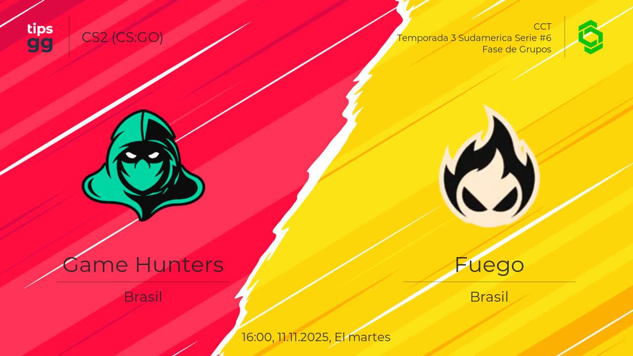 Game Hunters vs Fuego el 11.11.2025 – Predicciones del partido | CS2 ...