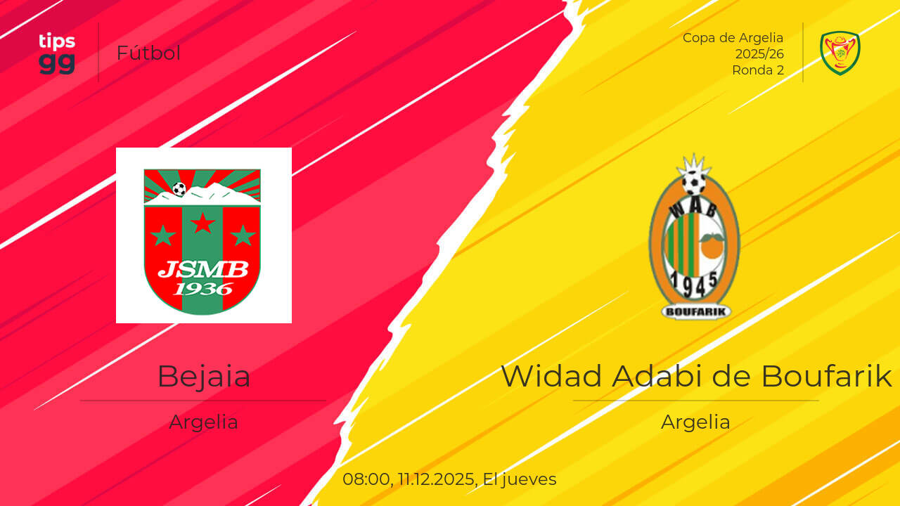Bejaia – Widad Adabi de Boufarik marcador en vivo 11.12.2025 ...