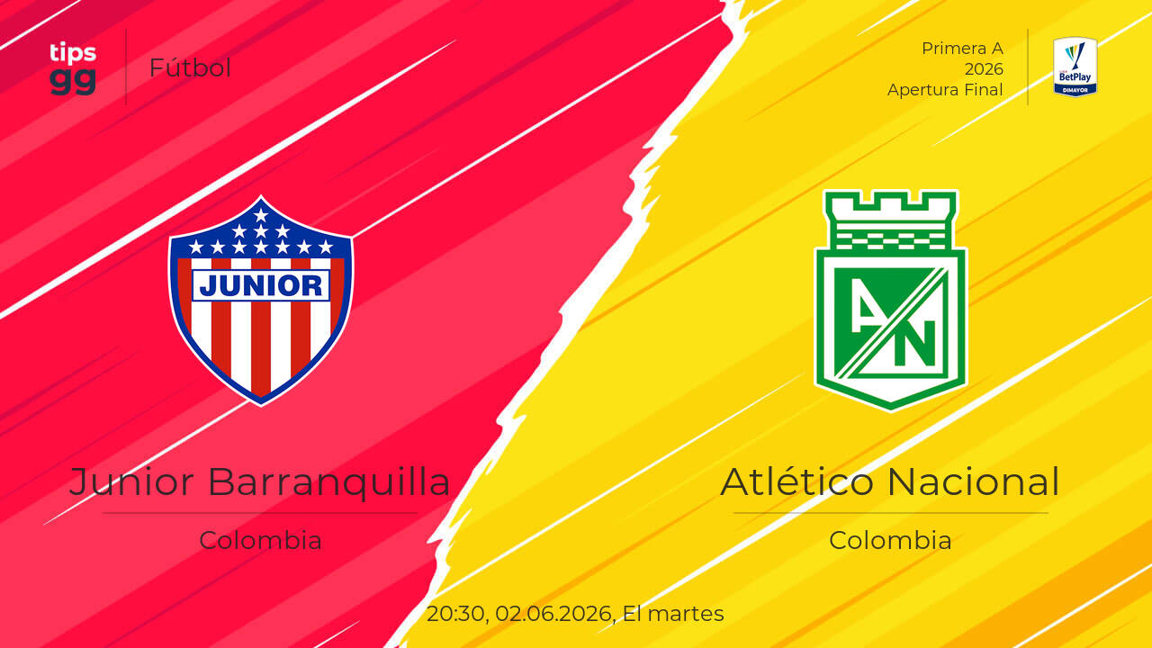 Junior Barranquilla vs Atlético Nacional Cuotas de apuestas el 03.06. ...