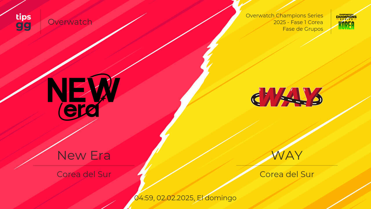 New Era vs WAY el 02.02.2025 – Predicciones del partido | Overwatch ...