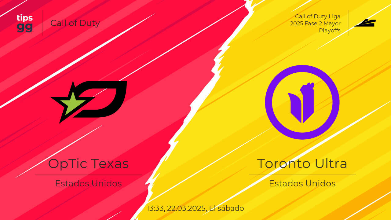 OpTic Texas vs Toronto Ultra el 22.03.2025 en la Call of Duty Liga 2025 ...