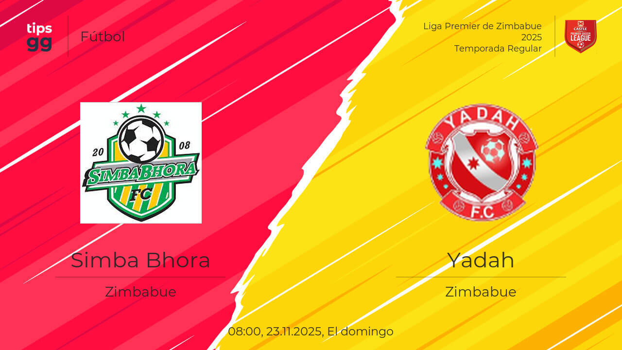 Simba Bhora – Yadah marcador en vivo 23.11.2025 - resultados partido de ...