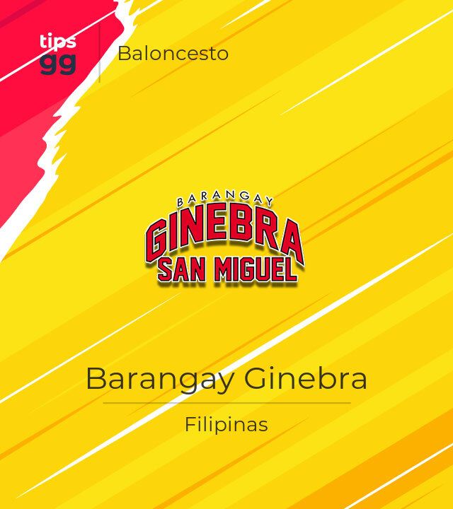Barangay Ginebra San Miguel equipo de Basketball de Filipinas | Tips.GG