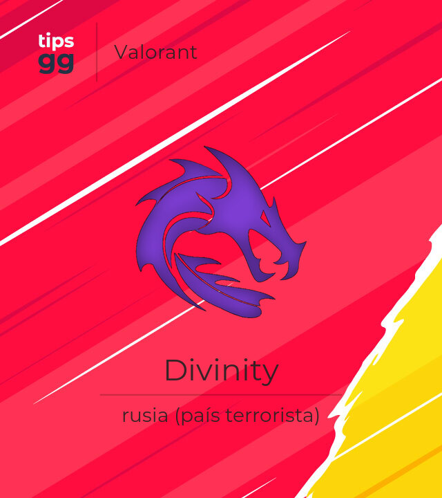 Divinity equipo de Valorant de rusia (país terrorista) | Tips.GG