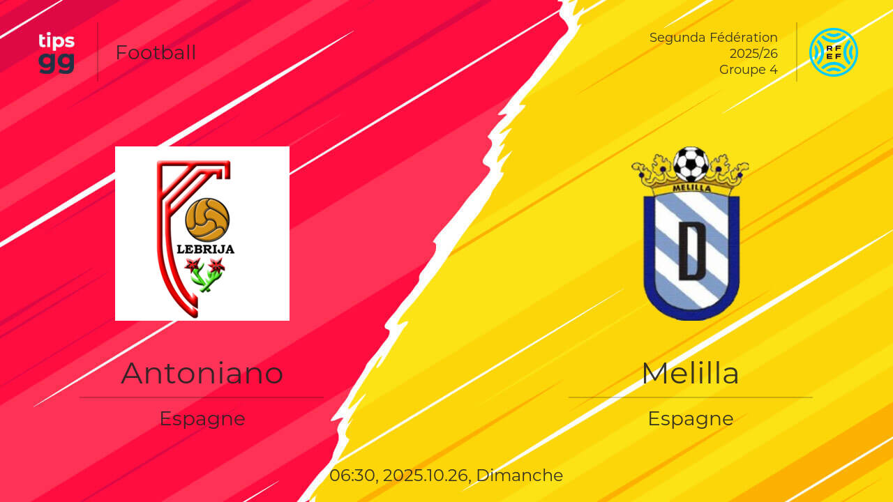 Antoniano – Melilla score en direct 2025.10.26 - aujourd'hui résultats ...