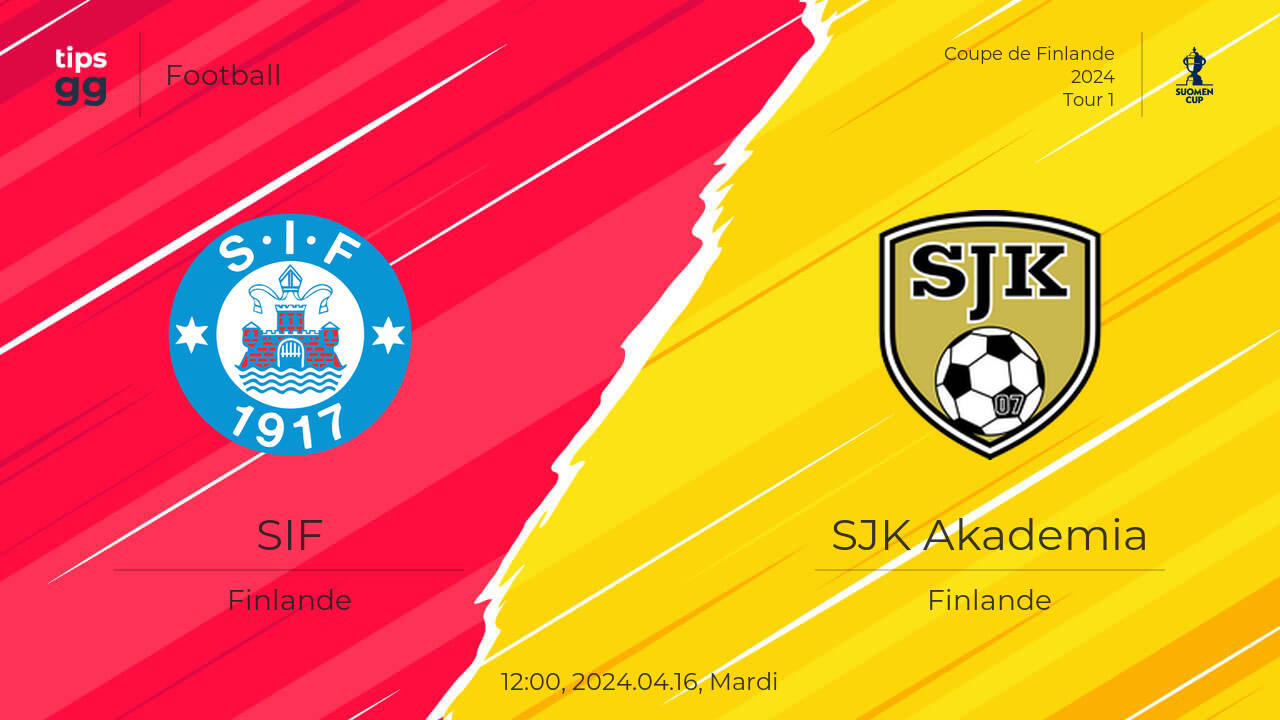 SIF vs SJK Akademia 2024.04.16 – Prédiction de match | Football | Tips.GG