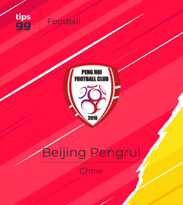Beijing Pengrui en direct aujourd’hui: matchs, calendrier, statistiques ...
