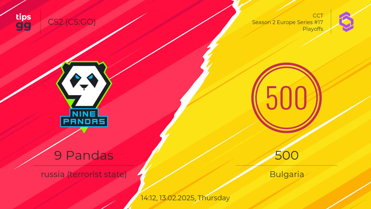Where to Watch 9 Pandas vs 500 13.02.2025 – Live Streams | CS2 (CS:GO ...