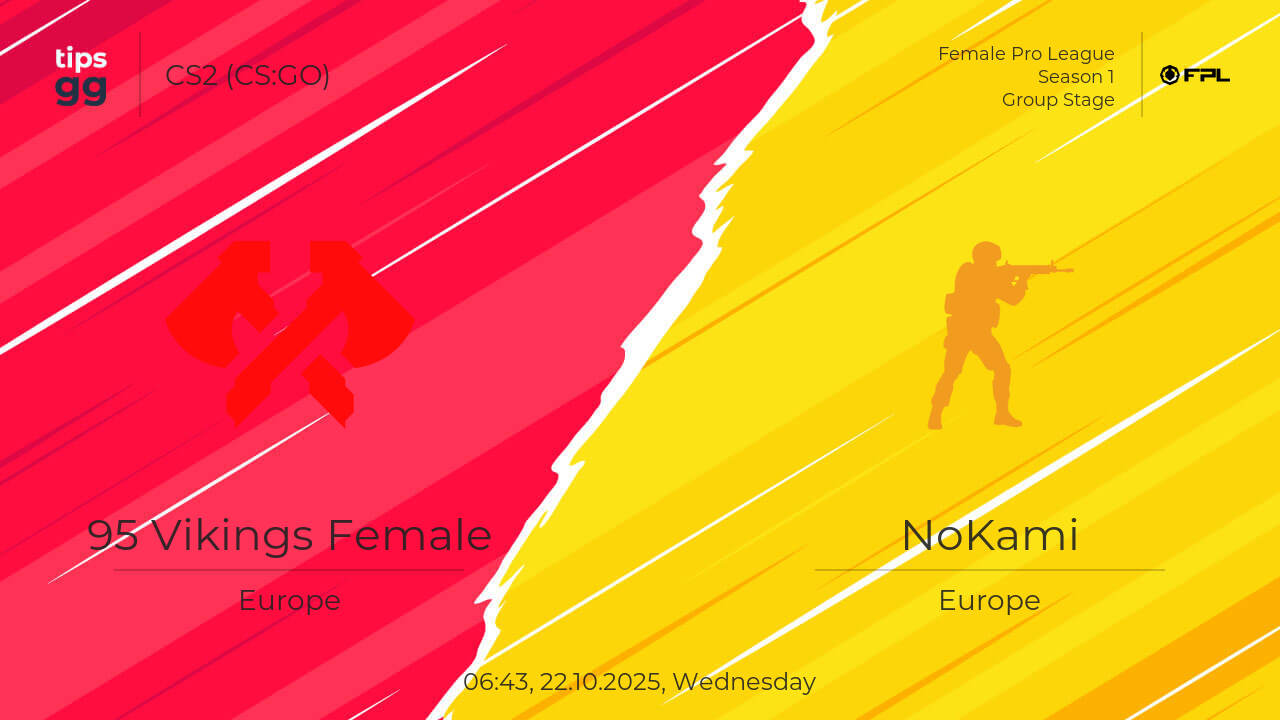 95 Vikings Female vs NoKami 22.10.2025 at Female Pro League Season 1 ...