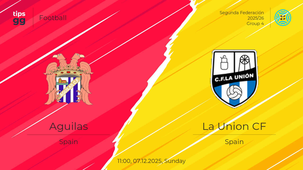 Aguilas vs La Union CF live score 07.12.2025 – today match results ...