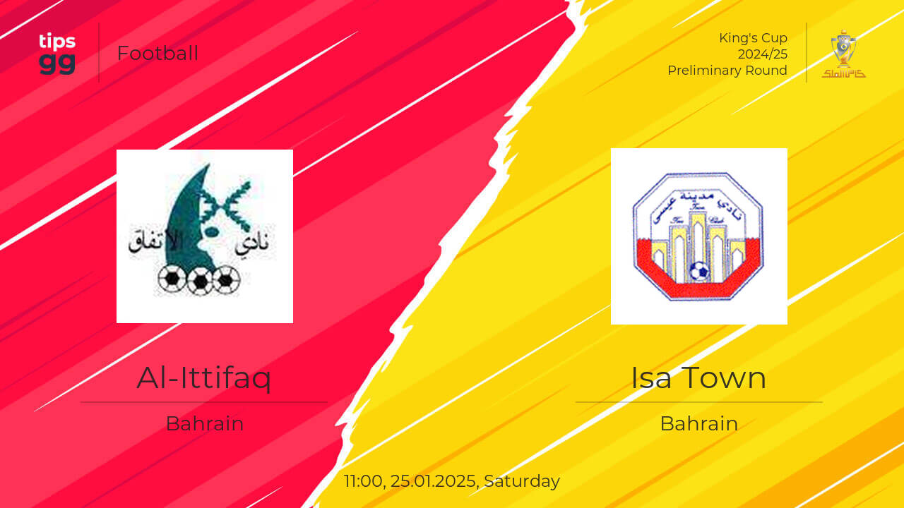 Al-Ittifaq vs Isa Town 25.01.2025 Match Overview | Tips.GG