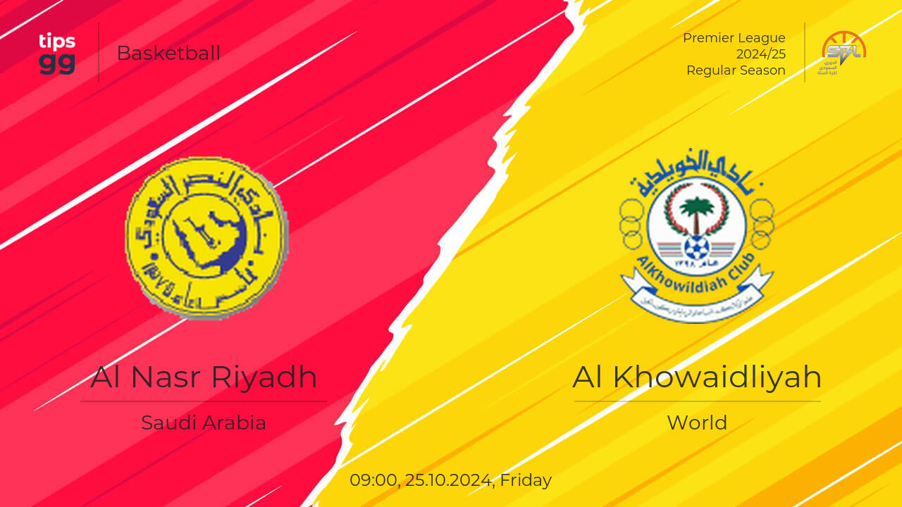 Al Nasr Riyadh vs Al Khowaidliyah 25.10.2024 at Premier League 2024/25 ...