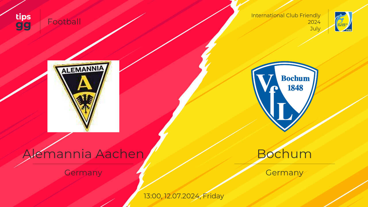 Alemannia Aachen vs VfL Bochum Odds & Betting Lines 12.07.2024 ...
