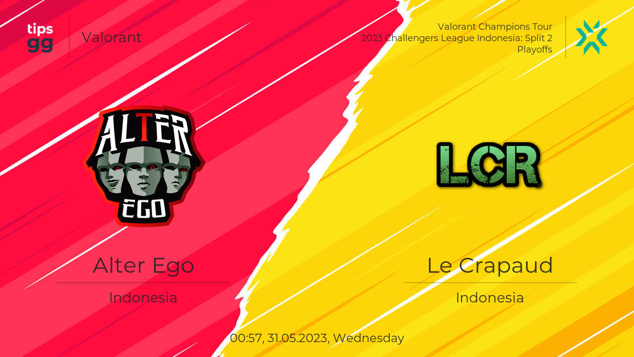 Alter Ego vs Le Crapaud 31.05.2023 at Valorant Champions Tour 2023 ...