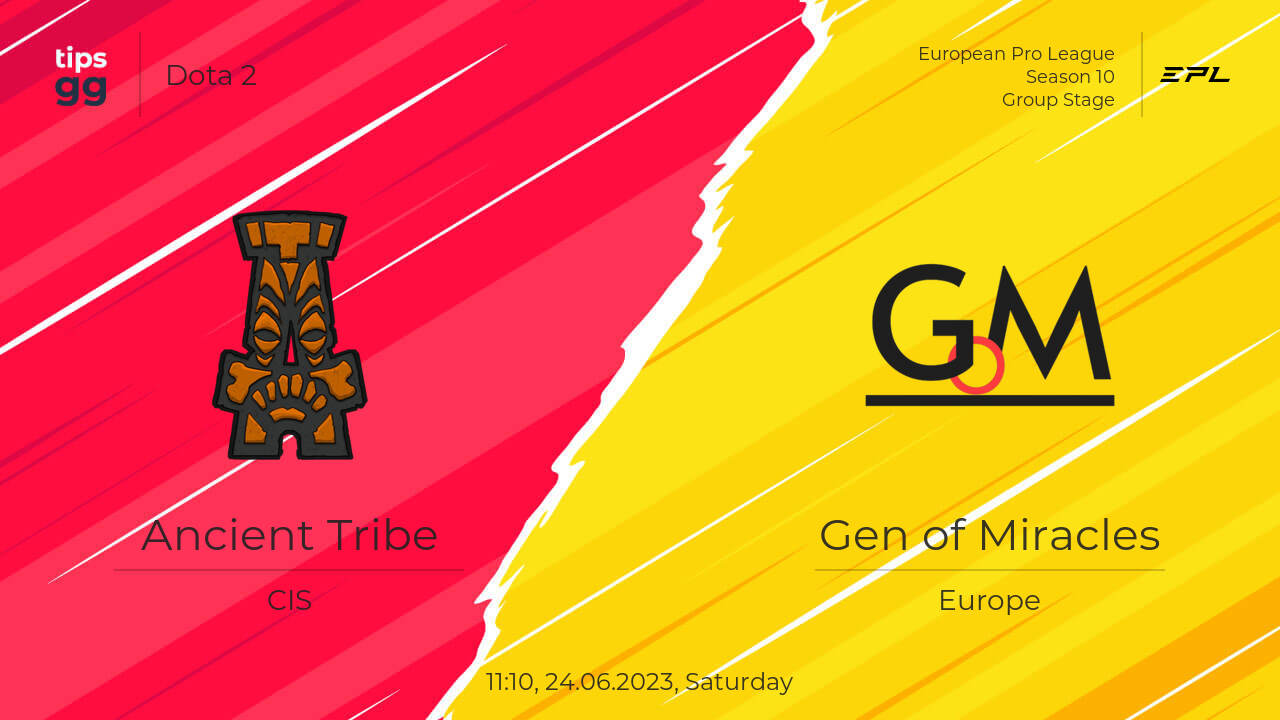 Ancient Tribe vs Gen of Miracles 24.06.2023 – Live Odds & Match Betting ...