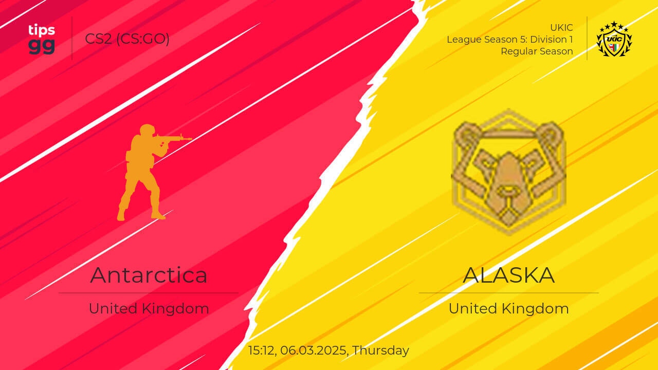 Antarctica vs ALASKA 06.03.2025 at UKIC League Season 5: Division 1 ...