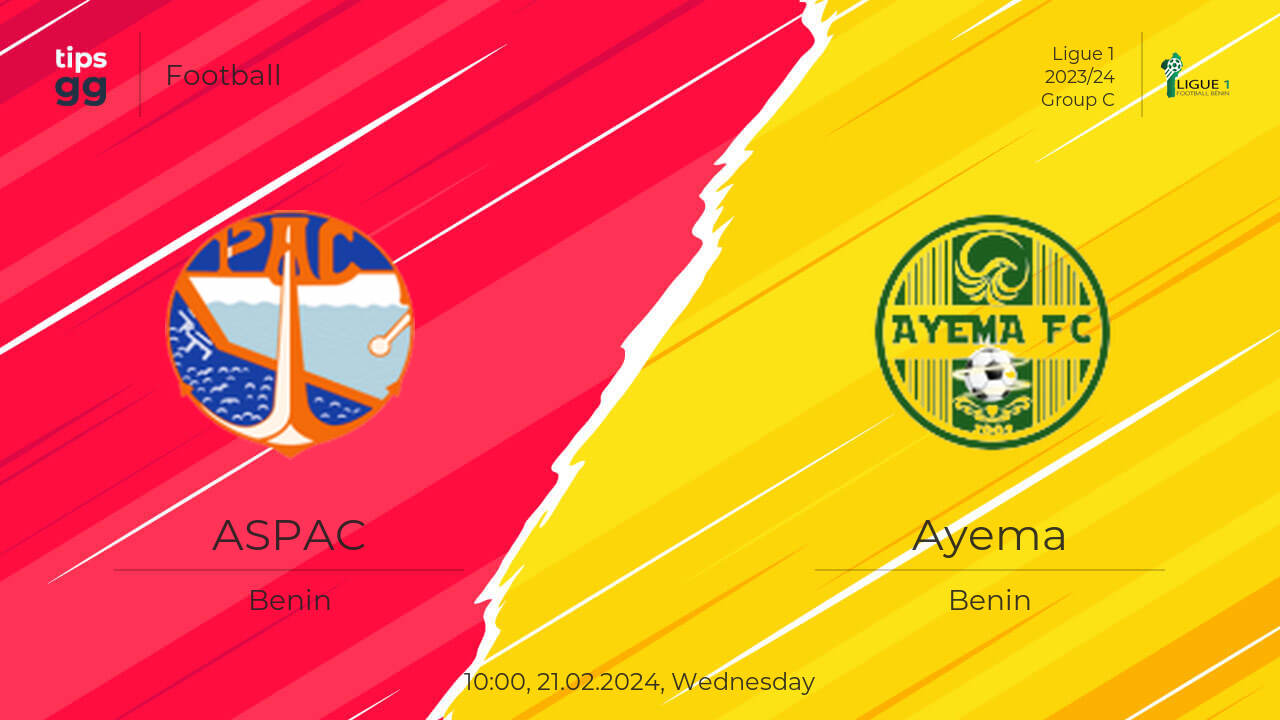 ASPAC vs Ayema 21.02.2024 at Ligue 1 2023/24 | Football | Tips.GG