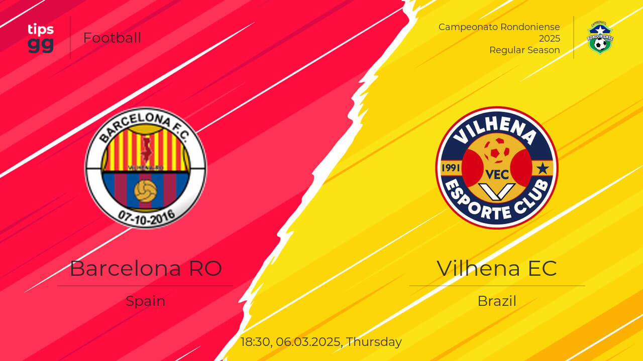 Barcelona RO vs Vilhena EC live score 06.03.2025 – today match results ...