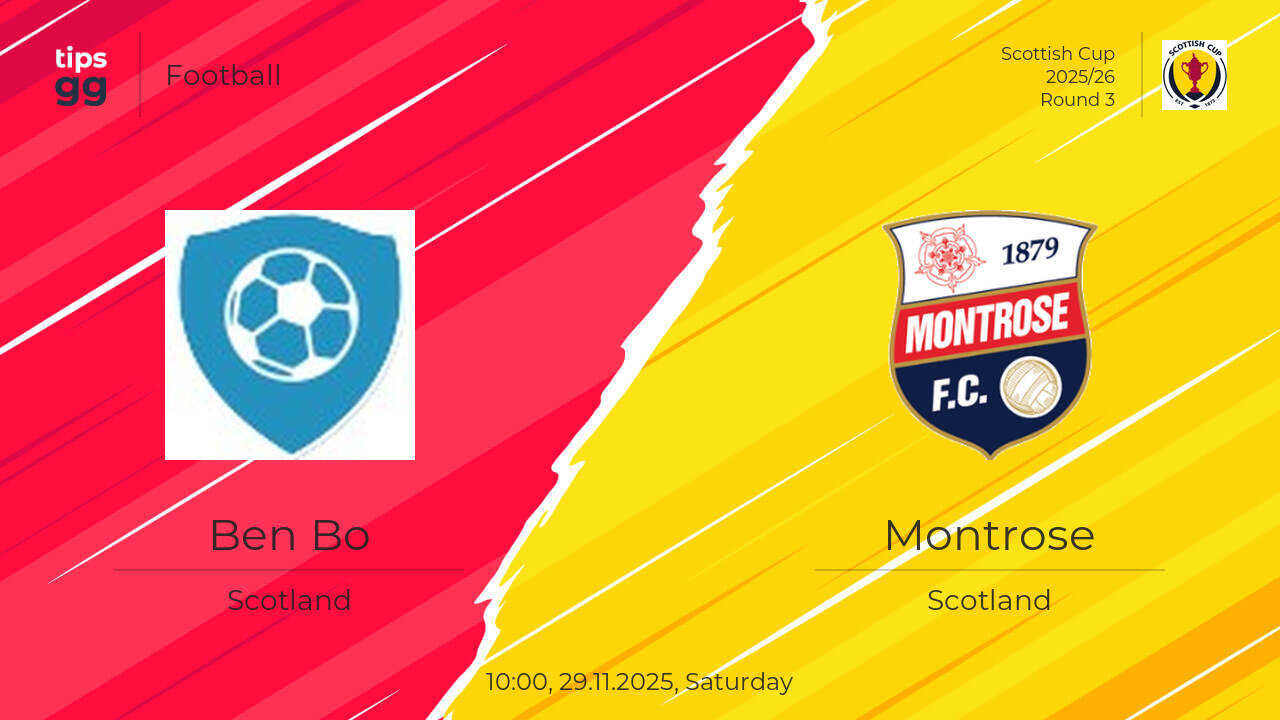 Where to Watch Ben Bo vs Montrose 29.11.2025 | Tips.GG