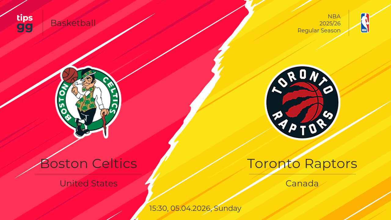 Boston Celtics vs Toronto Raptors 05.04.2026 at NBA 2025/26 ...