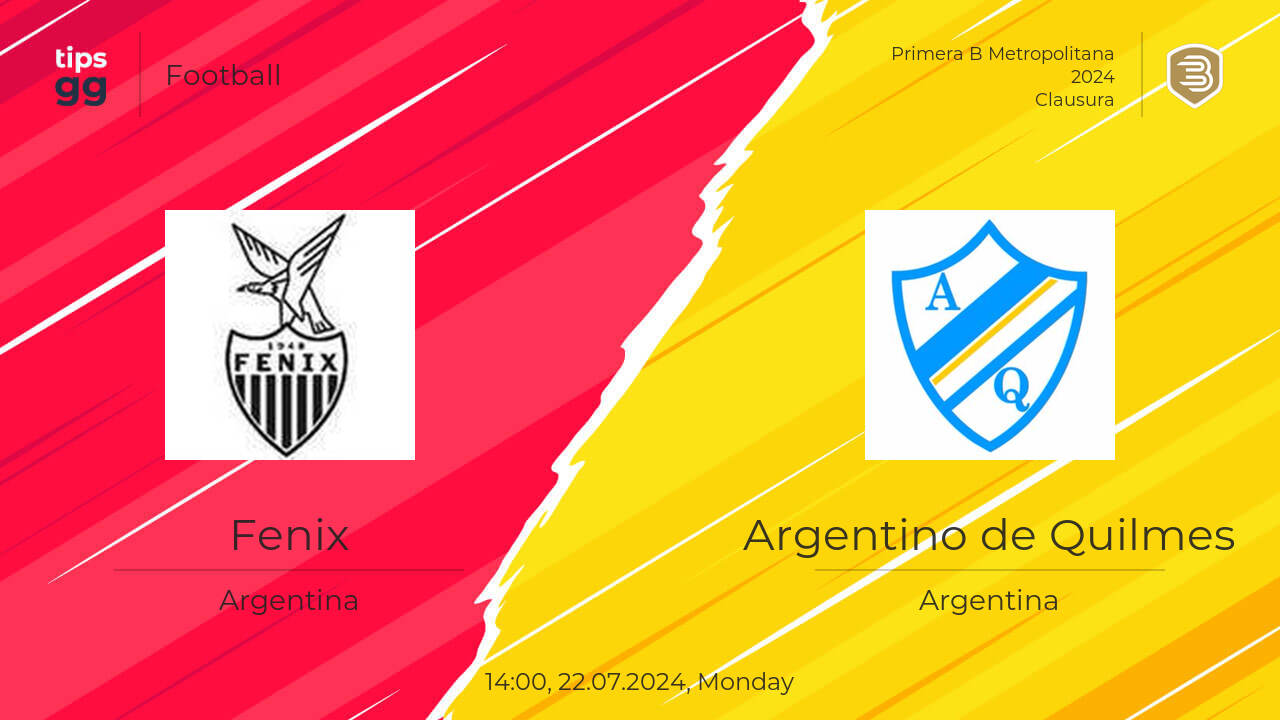 CA Fenix Pilar vs Argentino de Quilmes Prediction 22.07.2024 | Football ...