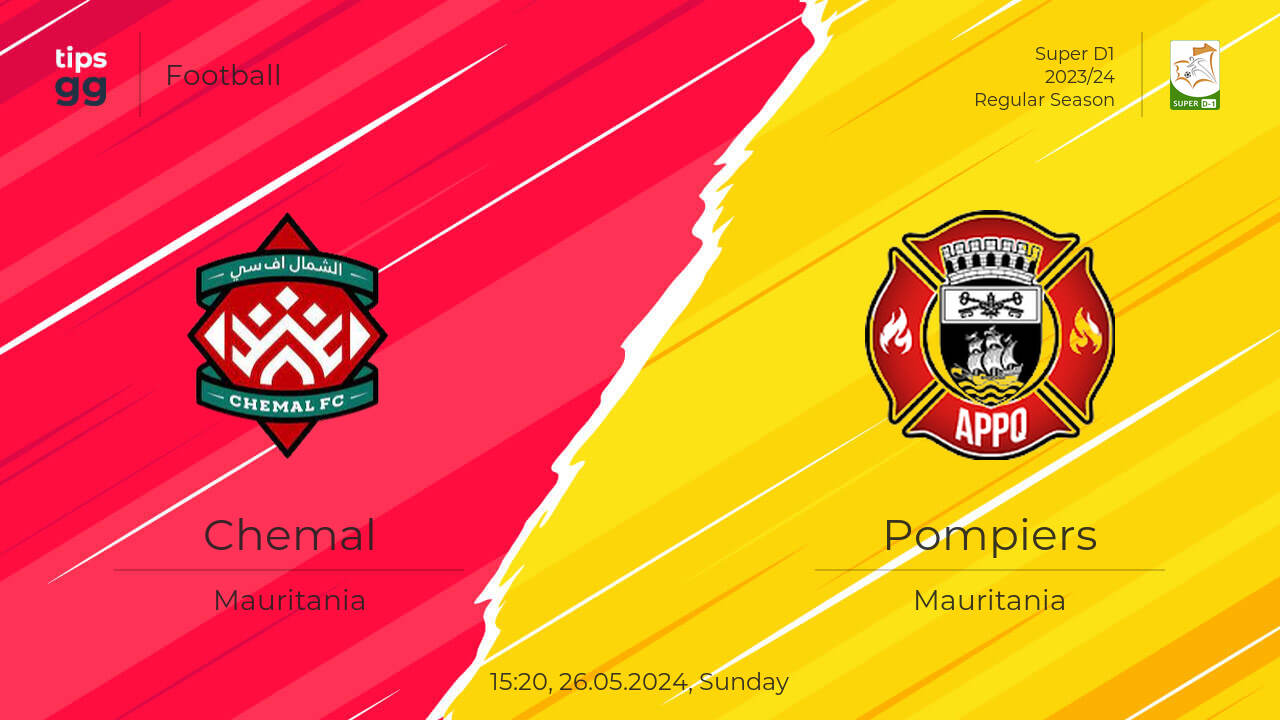 Chemal FC vs AS Pompiers 26.05.2024 at Super D1 2023/24 | Football ...