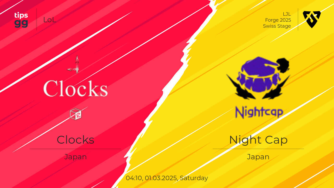 Clocks vs Night Cap Prediction | 01.03.2025 | LoL | Tips.GG