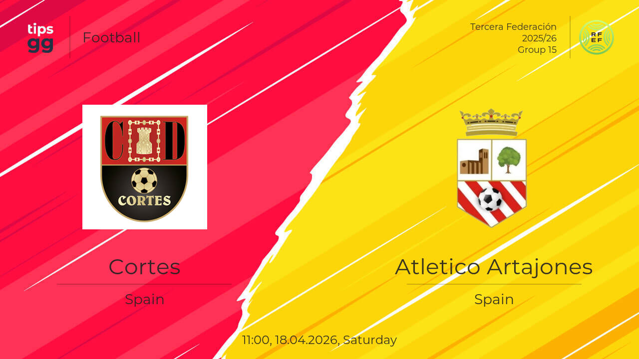Where to Watch Cortes vs Atletico Artajones 18.04.2026 | Tips.GG