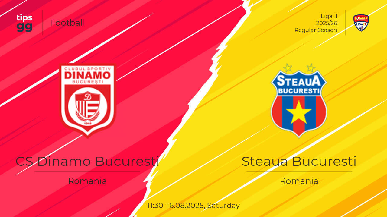 CS Dinamo Bucuresti vs Steaua Bucuresti live score 16.08.2025 – today ...