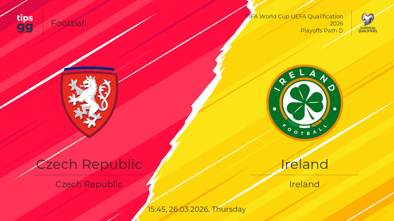 Czech Republic vs Ireland live score 26.03.2026 – today match results ...