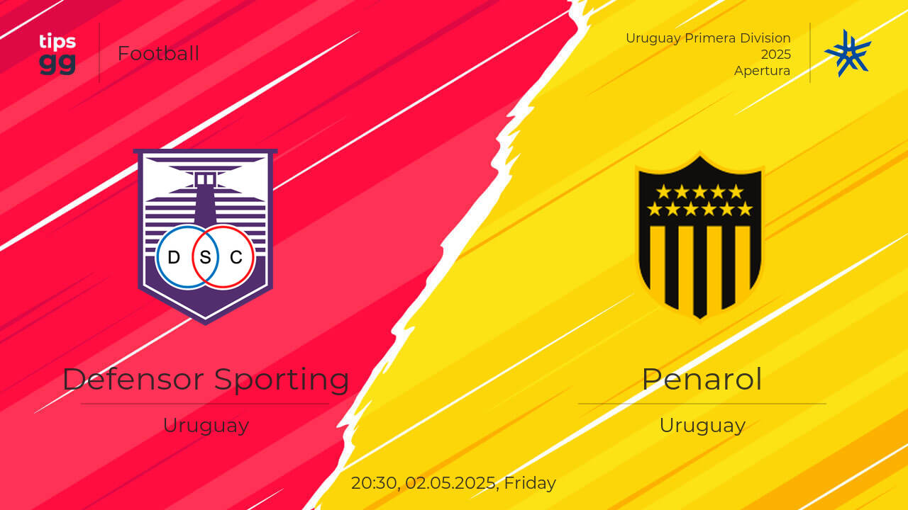 Defensor Sporting vs Penarol 26.04.2025 Match Overview | Tips.GG