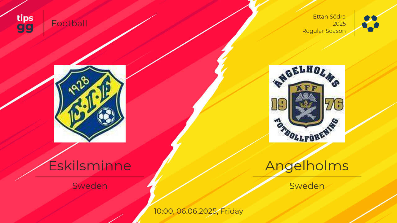 Eskilsminne vs Angelholms live score 08.06.2025 – today match results ...
