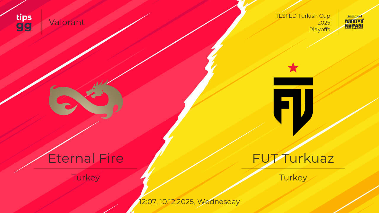 Eternal Fire vs FUT Turkuaz 10.12.2025 at TESFED Turkish Cup 2025 ...