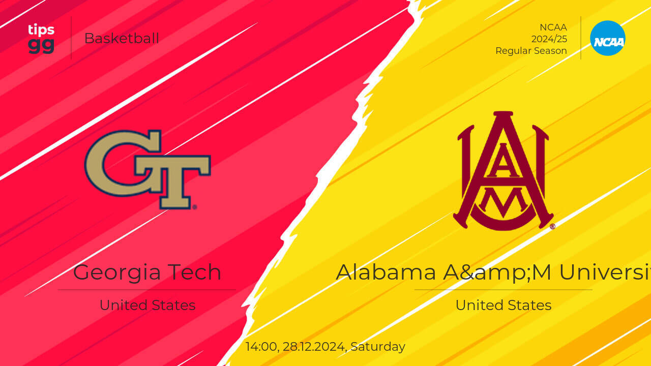 Georgia Tech vs Alabama A&M University 28.12.2024 at NCAA 2024/25 ...