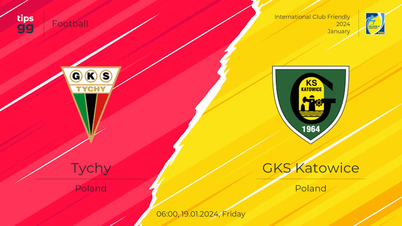 GKS Tychy vs GKS Katowice 19.01.2024 at International Club Friendly ...