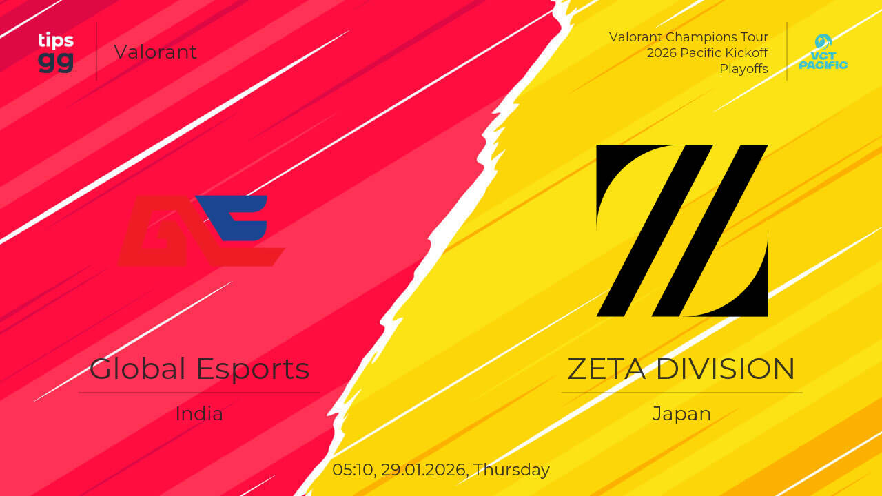 Global Esports vs ZETA DIVISION 29.01.2026 at Valorant Champions Tour ...