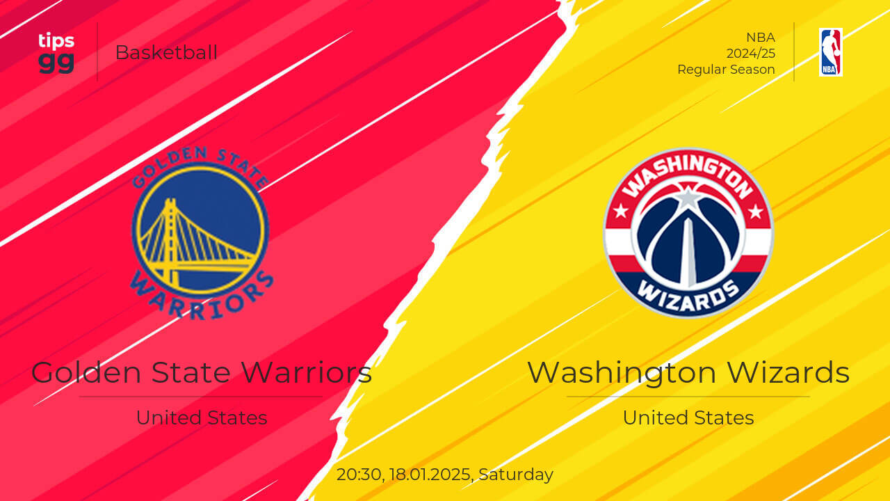 Golden State Warriors vs Washington Wizards 19.01.2025 at NBA 2024/25 ...